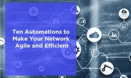 Ten Automations to Make Your Network Agile and Efficient | Luxatia International